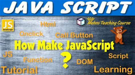 How Make Javascript Tutorial Learn Here Mehmitech Youtube