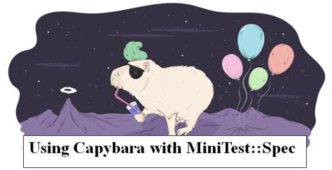 Using Capybara With Minitestspec Vskills Tutorial