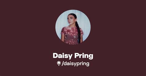 Daisy Pring Instagram Facebook Tiktok Linktree