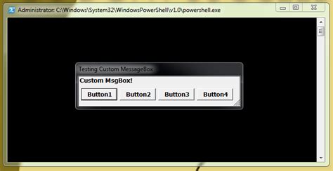 Vbscript Msgbox