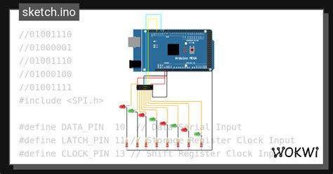 SPI Copy Wokwi ESP32 STM32 Arduino Simulator