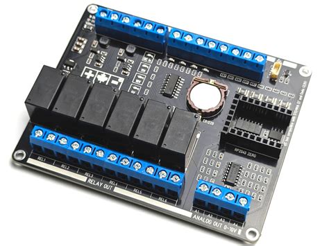 Canaduino Rp2040 Plc 100 V1 For Rp2040 Zero Canaduino