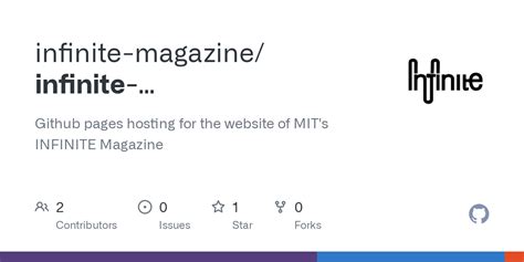 Github Infinite Magazineinfinite Github Pages