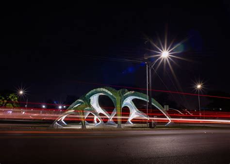 Marc Fornes Creates Sculptural Installation For A Texas Park