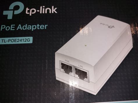 Tp Link Poe Adapter Tl Poe2412g