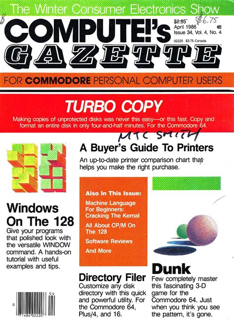 Compute ´s Gazette Vol 4 N 4 Datassette