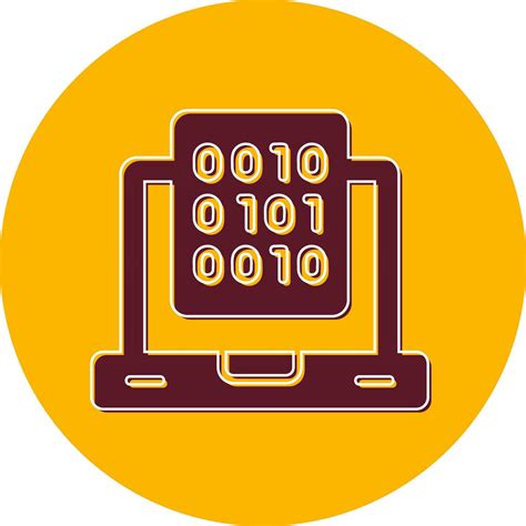 Binary Data Vector Icon 31445750 Vector Art At Vecteezy