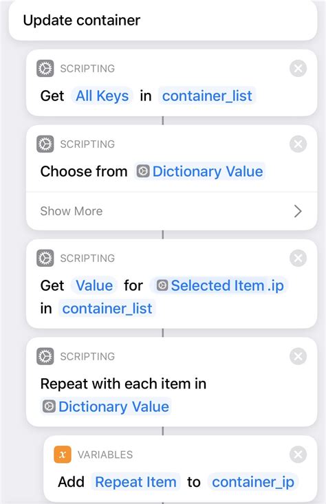 Repeat For Each Rshortcuts