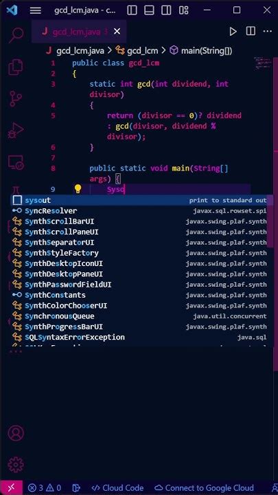 Gcd And Lcm Using Recursion Java Speed Codes Recursion Javaprogramming Codingtutorials