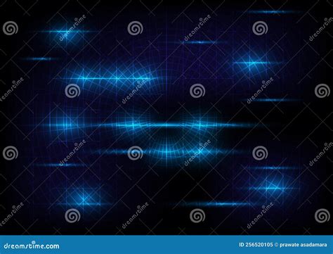 Abstract Background Vector Design Graphic Technology Digital Network Communication Stock