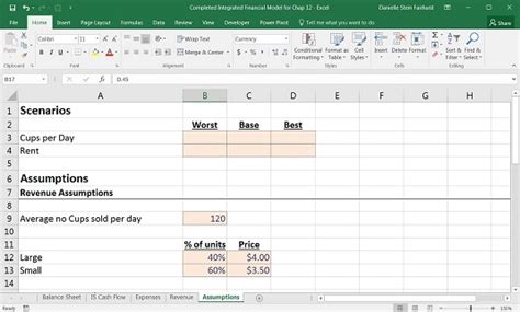 Budget Assumptions Examples ~ News Word