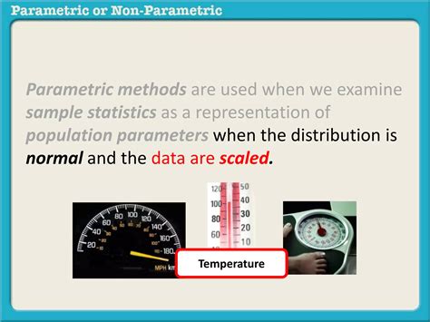 Is A Parametric Or Nonparametric Method Appropriate With Relationship Oriented Questions Ppt