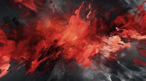 그런지 배경에서 움직이는 빨간색 브러시 스트로크의 놀라운 3d 그림 힙스터 및 수채화 매니아에게 적합 수채화 스트로크 배경