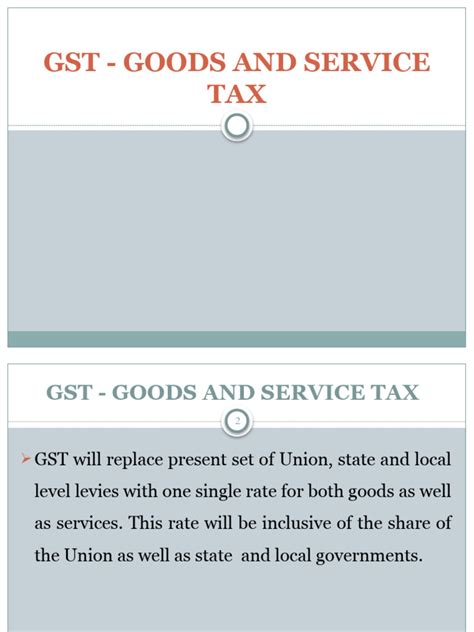 Lecture 8 Gst Introduction Pdf Value Added Tax Taxes