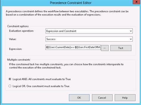 Sql Ssis Priority Of Control Flow With Precedence Constraint Stack
