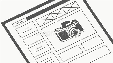 Website Interface Mockup Web Design Template Layout Digital Ui