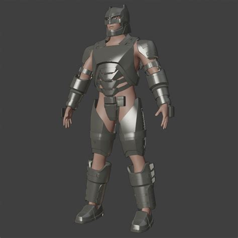 3d File Batman Armored Mech Suit From Batman V Superman 🦸‍♂️・3d Print