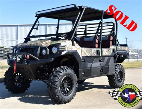 New 2021 Kawasaki Mule Pro Fxt Eps Camo Realtree Xtra Green Camo