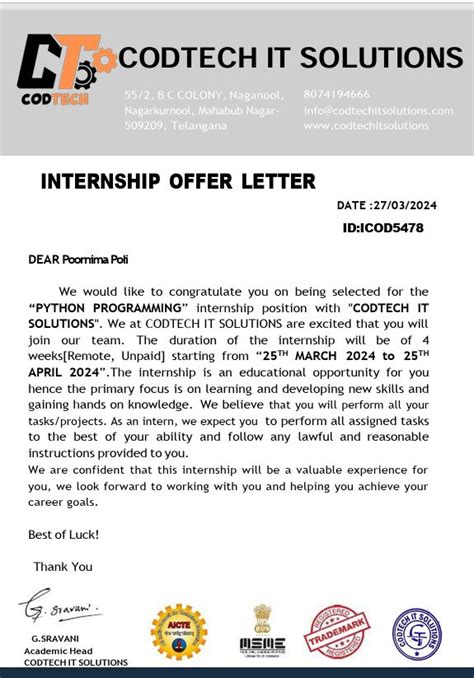 Poli Poornima On Linkedin Codetech Python