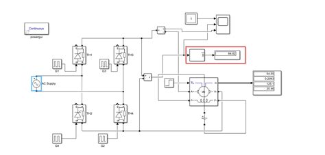 my simulation circuit on simulink doesn t work properly can you help me address the problem i m