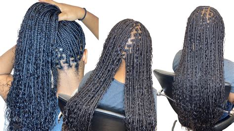 Gypsy Knotless Braids The Hair You Use Makes All The Difference Youtube
