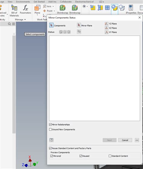 Mirrored Part Doesnt Have Any Parameters And Rules Autodesk Community