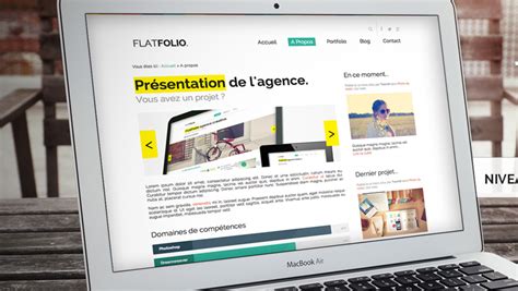 Portfolio Html Css Intégration Dun Template De Thème Portfolio