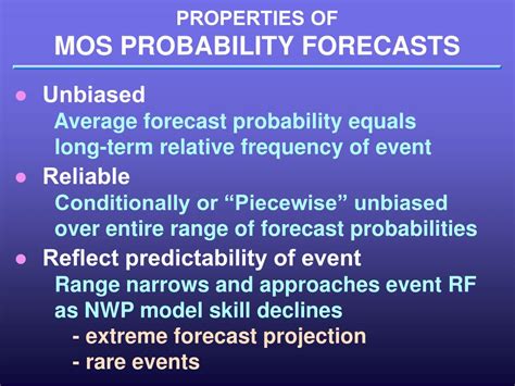 Ppt Model Output Statistics Mos Objective Interpretation Of Nwp Model Output Powerpoint