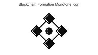 Blockchain Formation Monotone Icon In Powerpoint Pptx Png And Editable Eps Format PPT PowerPoint
