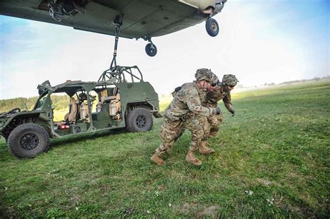 U S Paratroopers Continues Field Tests With Newest Army Ground Mobility Vehicles