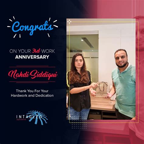 intagleo systems on linkedin workanniversary employeerecognition