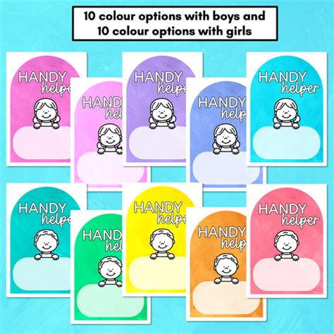 Handy Helpers Classroom Jobs Display The Kutopia Collection Mrs