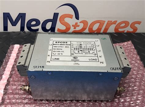 Noise Filter Epcos Siemens Definition Flash Definition As Ct Scanner P N B84131 M0001 R048