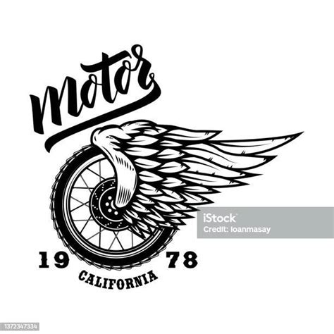 경주 날개 달린 바퀴가 달린 티셔츠 프린트 템플릿 벡터 일러스트레이션 바퀴에 대한 스톡 벡터 아트 및 기타 이미지 바퀴