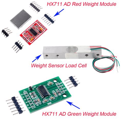 1 4 10Pcs 1 2 3 5 10 20kg Load Cell Weight Sensor HX711 AD Weighing Module EBay