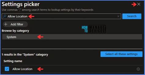 Deploy Turn Off Location Policy Using Intune Htmd Blog