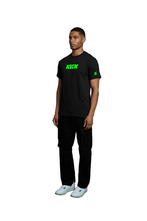 Kickblackgreent Shirt Kick Shop
