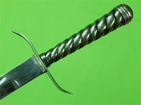 Vintage Antique Old South American America Small Silver Dagger Knife