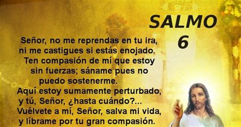 Salmo 6 Salmos Frases Religiosas Libro De Oraciones