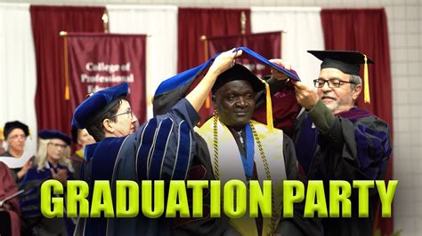 Dr Josiah Ombati Graduation Party Graduation2023 Graduation Youtube