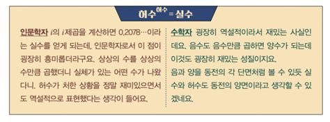 주말n수학 허수 I는 필요한 이유 동아사이언스