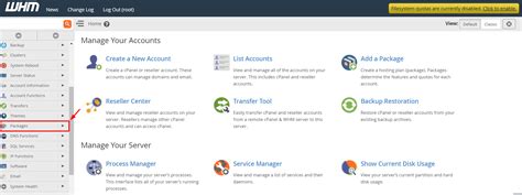 How To Add A Package In WHM Web Hosting FAQs By MilesWeb