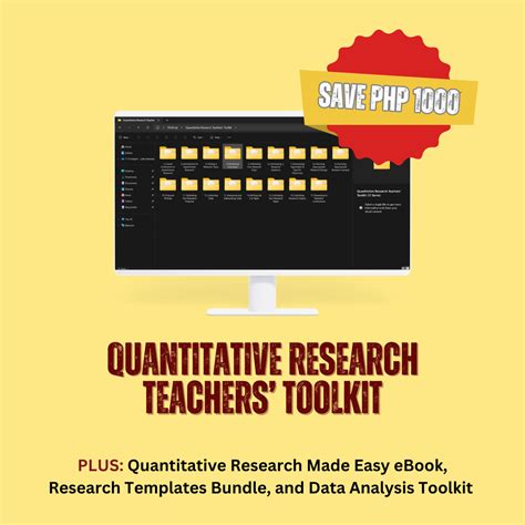 Quantitative Research Teachers Toolkit The Wise Researcher