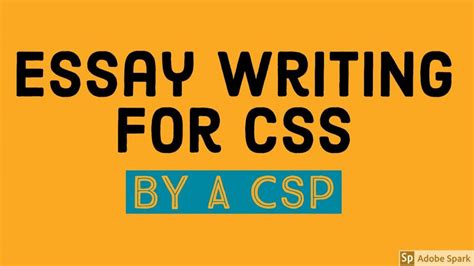 How To Write Css Essay Past Papers Solved Css Ias Dieno Digital Marketing Services