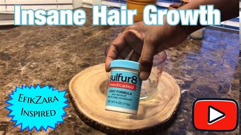 Diy Insane Hair Growth Grease Mix Inspired X Efikzara Youtube