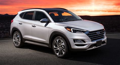 2019 Hyundai Tucson Gets A Mild Makeover Inside And Out Carscoops