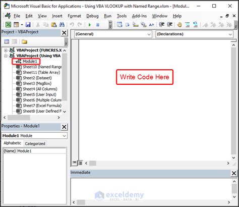 How To Use The Excel Vba Vlookup Function With A Named Range 5 Examples