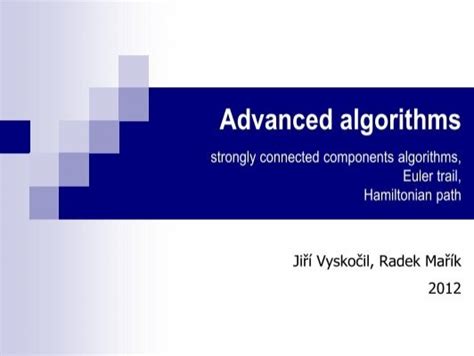 Kosaraju Sharir Algorithm