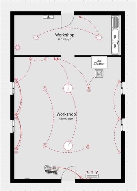 Workshop Electrical Layout Plan Electrical Shop Deals