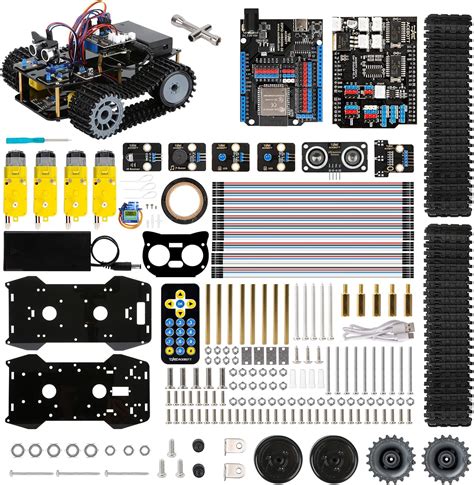 Esp32 Smart Car Kit Compatible With Arduino Idemulti Way Cruise